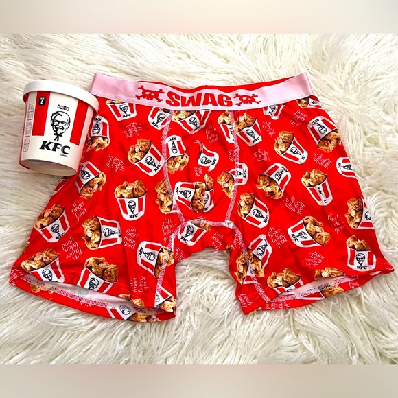 SWAG | Underwear & Socks | Nwt Kfc Bucket Swag Boxers | Poshmark
